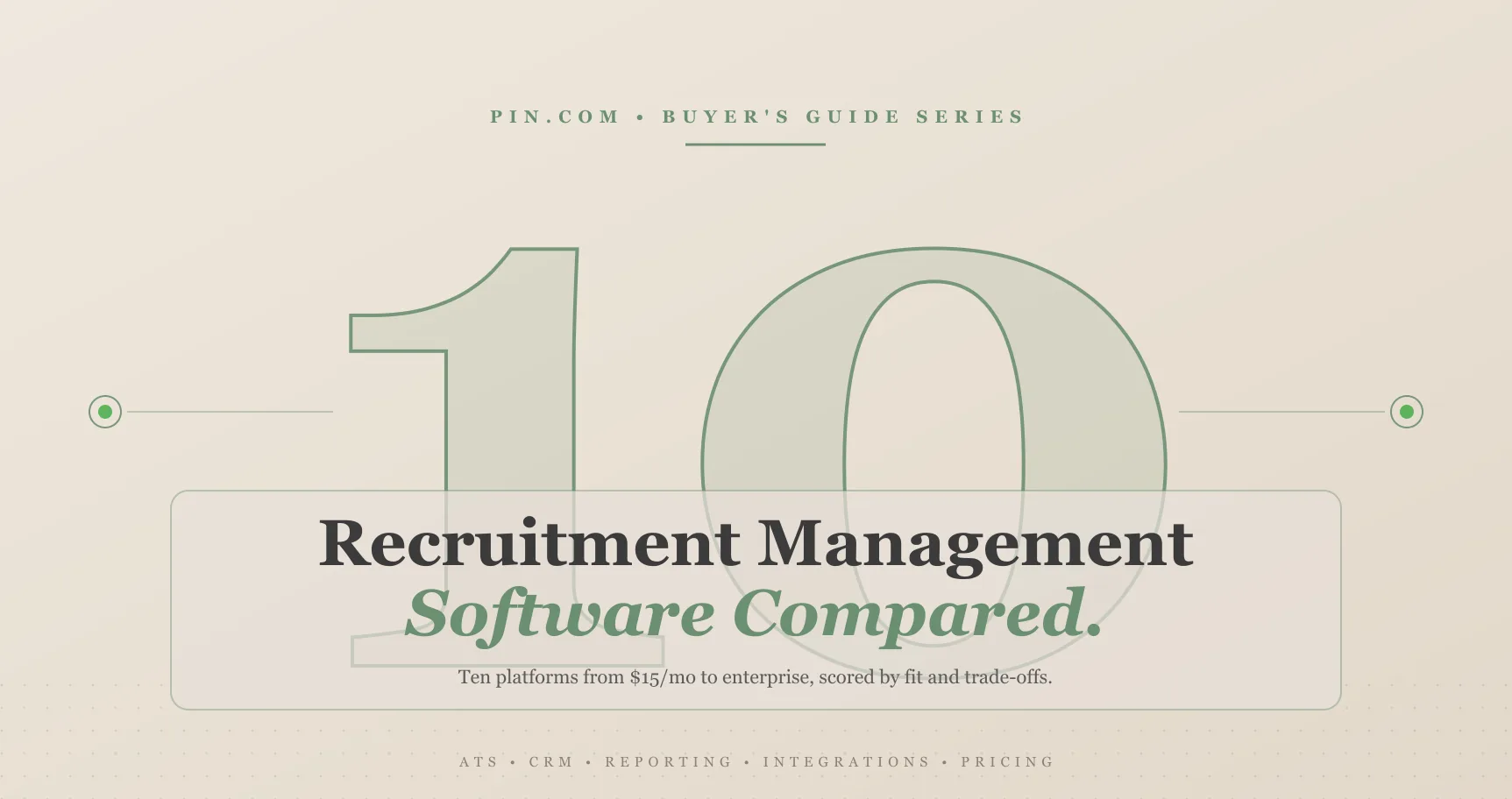 10 Best Recruitment Management Software Platforms (2026) - Pin